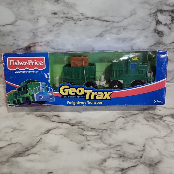 Fisher-Price | Toys | Fisherprice Geotrax Freightway Transport | Poshmark